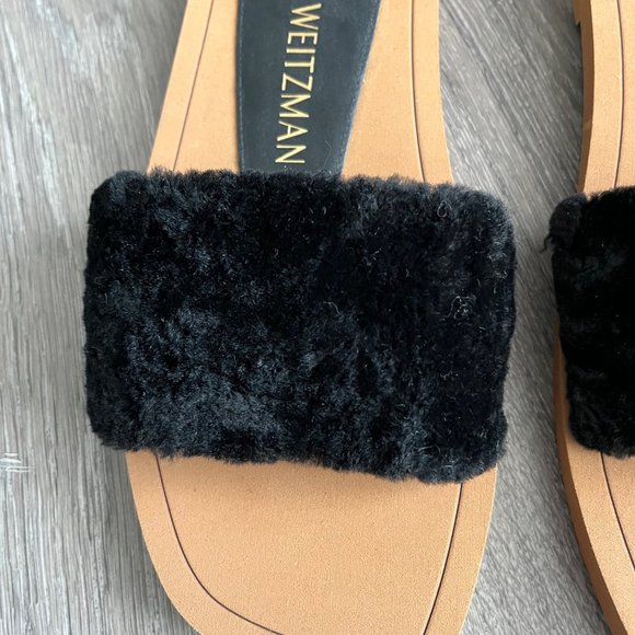 Stuart Weitzman | Shoes | Stuart Weitzman Womens Cammy Shearlingstrap ...